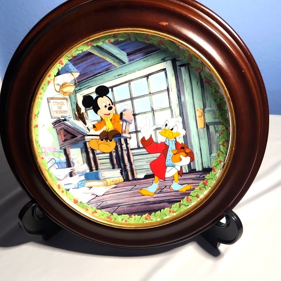 Disney | Wall Decor | Bah Humbug Mickeys Christmas Carol Plate | Poshmark